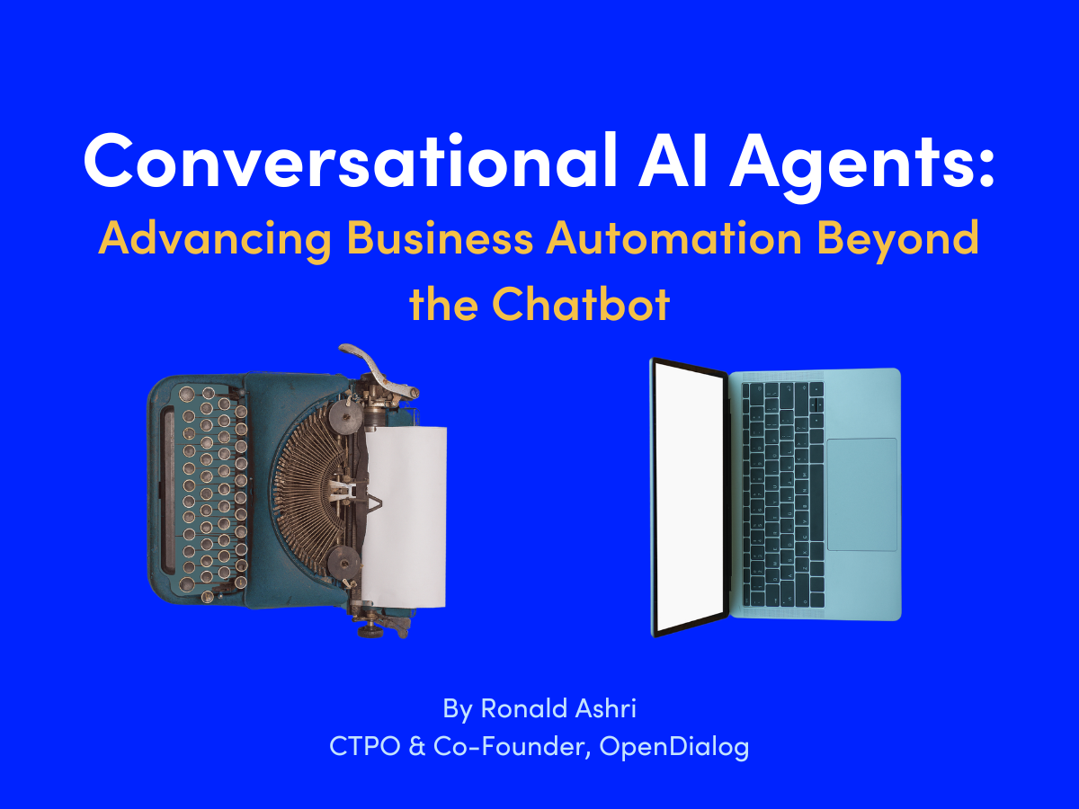 Conversational AI Agents: Advancing Business Automation Beyond the Chatbot