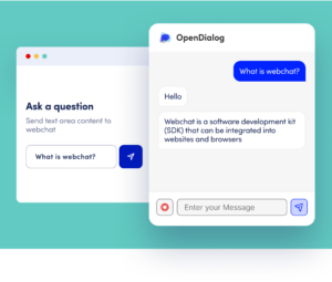ChatUI - OpenDialog